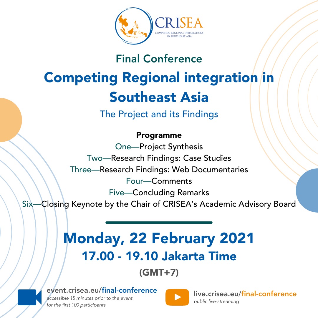 CRISEA Final Conference – CSIS Event